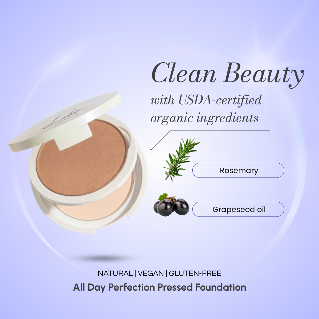 All Day Natural Pressed Foundation | Liht Organics
